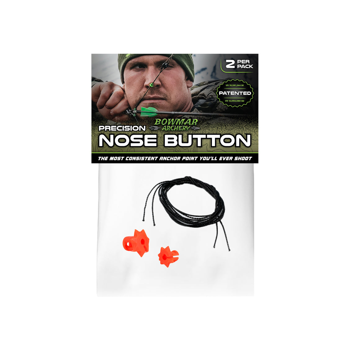 Bowmar Nose Button | Best Bowhunting Anchor Point